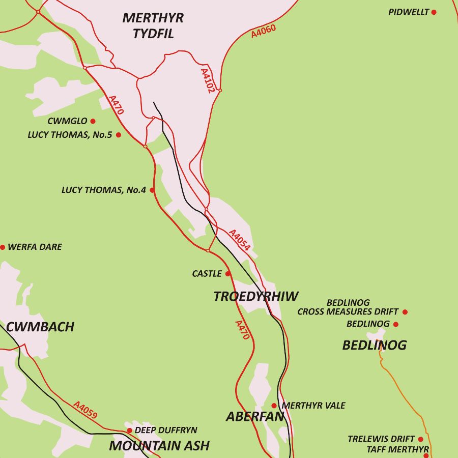 Abercannaid Area - Northern Mine Research Society
